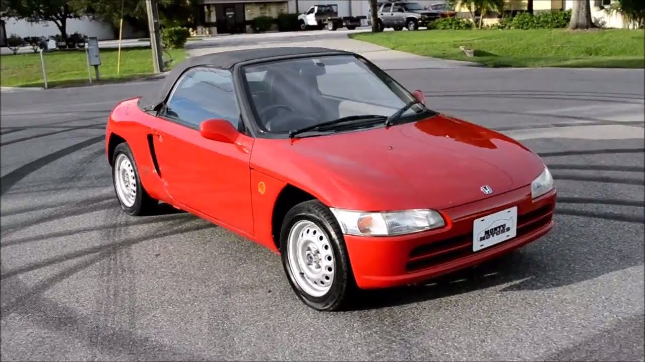 1991 Honda Beat Convertible Youtube