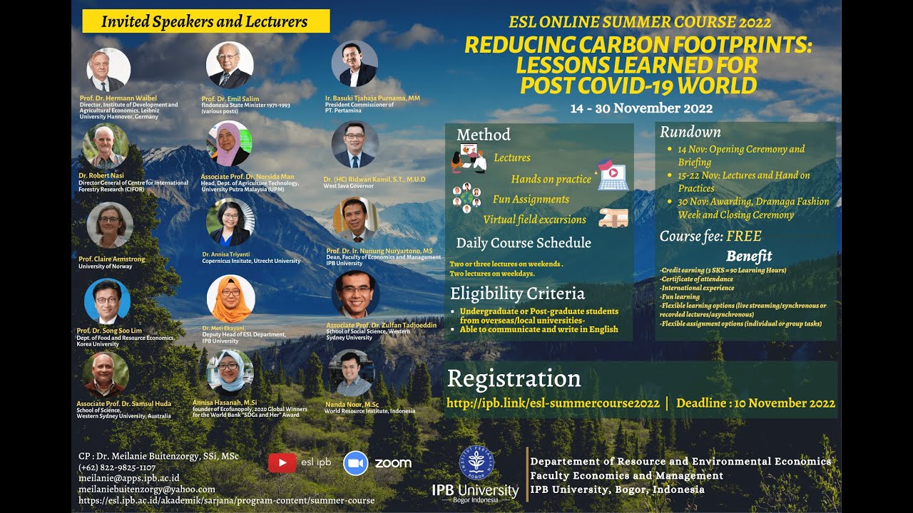 Esl Ipb International Summer Course 2022 Promo Teaser Youtube