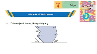 Kssm Matematik Tingkatan 2 Bab 4 Poligon Menjana Kecemerlangan No15