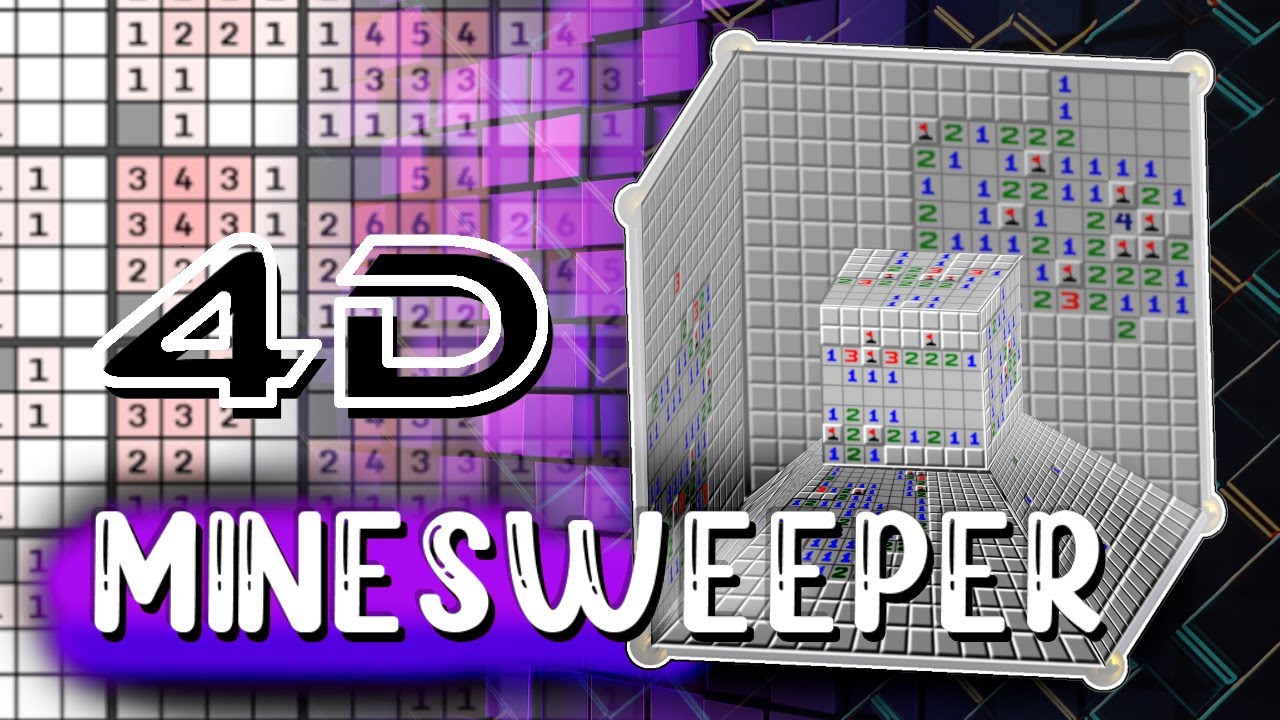 4d Minesweeper And A Python Bot That Beats It Youtube