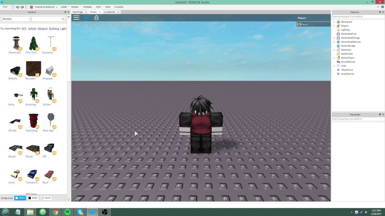 Roblox Lua Intermediate Scripting Tutorial 7 Userinputservice Youtube