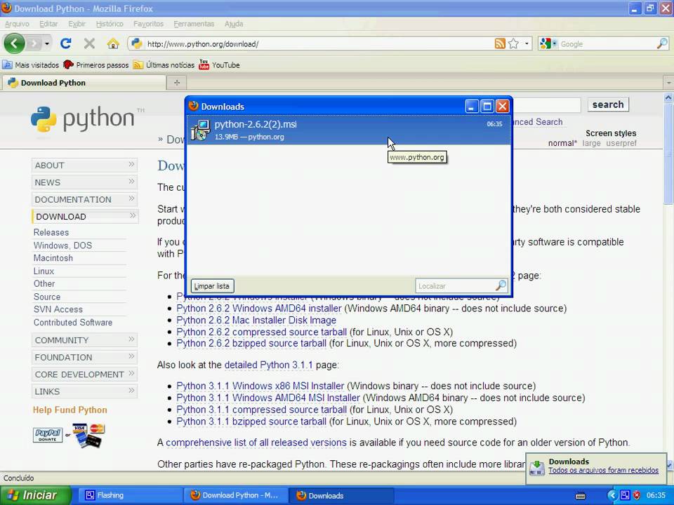 Como Instalar O Python Youtube