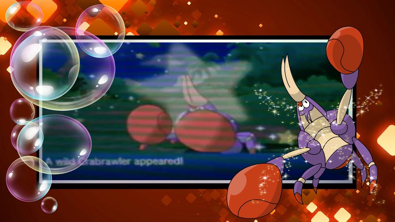 Full Odds Live Shiny Crabrawler In Pokemon Sun After 958 Run Aways