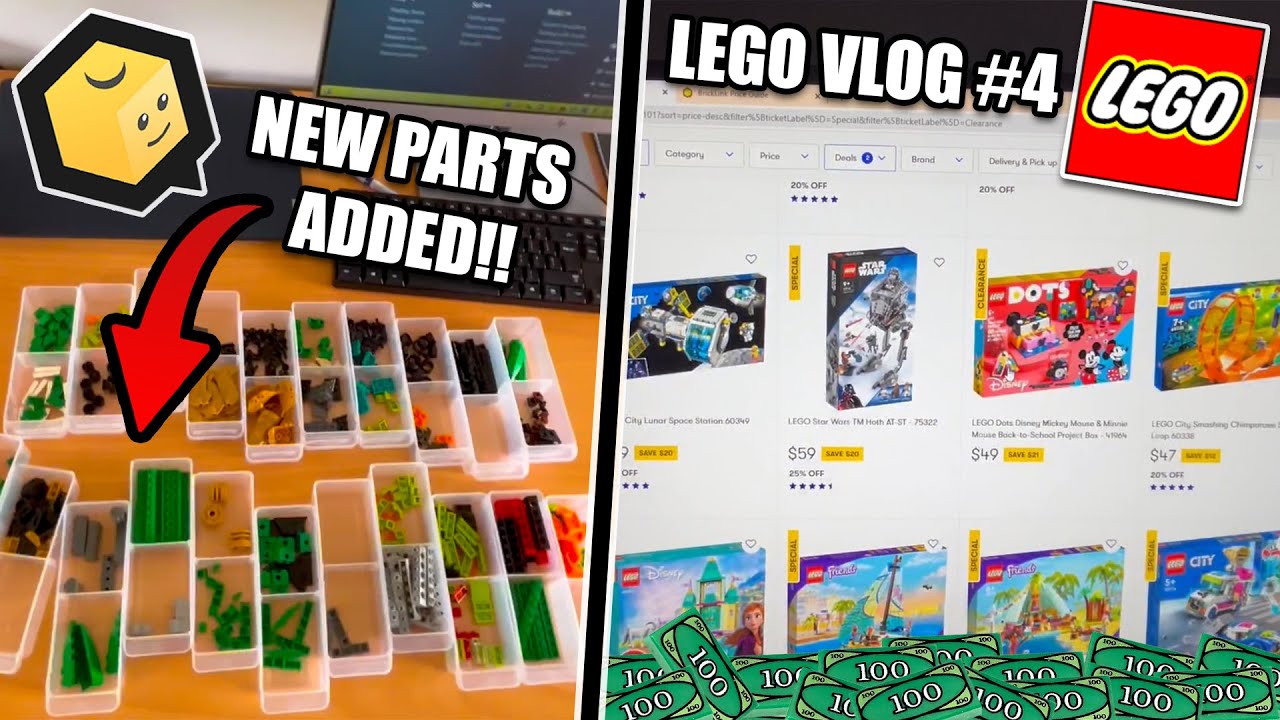 Adding New Parts To The Bricklink Store Bricklink Vlog 4 Youtube