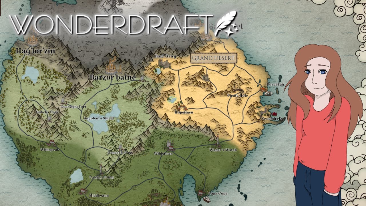 Creating A Fantasy Map In Wonderdraft Youtube