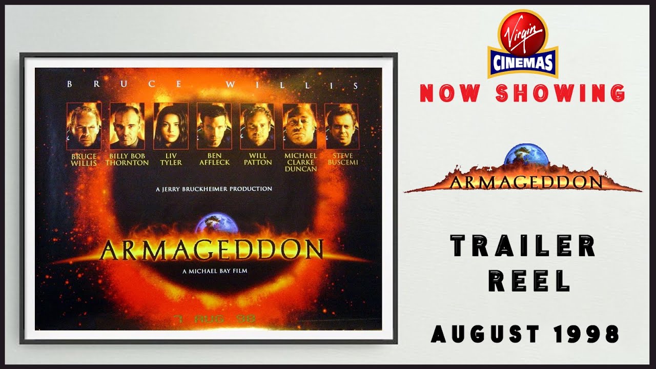 Armageddon August 1998 Virgin Cinemas Trailer Reel Home Cinema