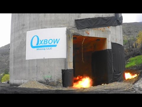 Oxbow Mining Silo Controlled Demolition Inc Youtube