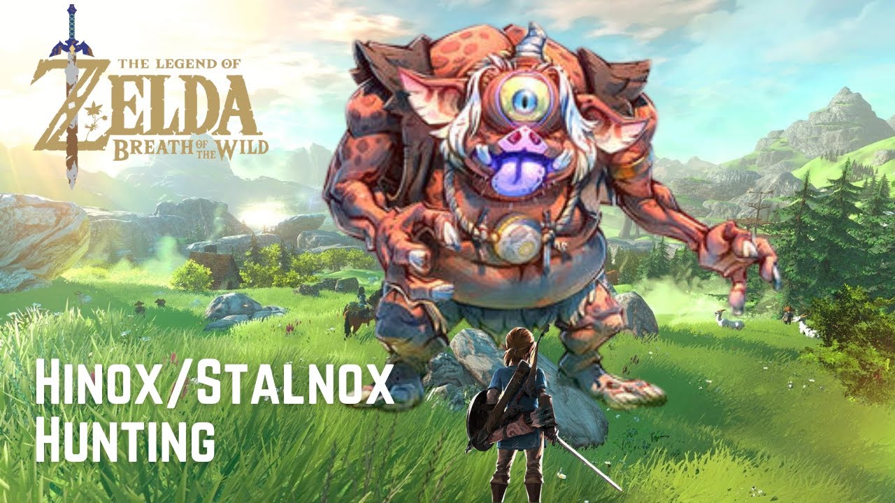 Hinox Stalnox Hunting The Legend Of Zeldabreath Of The Wild Master