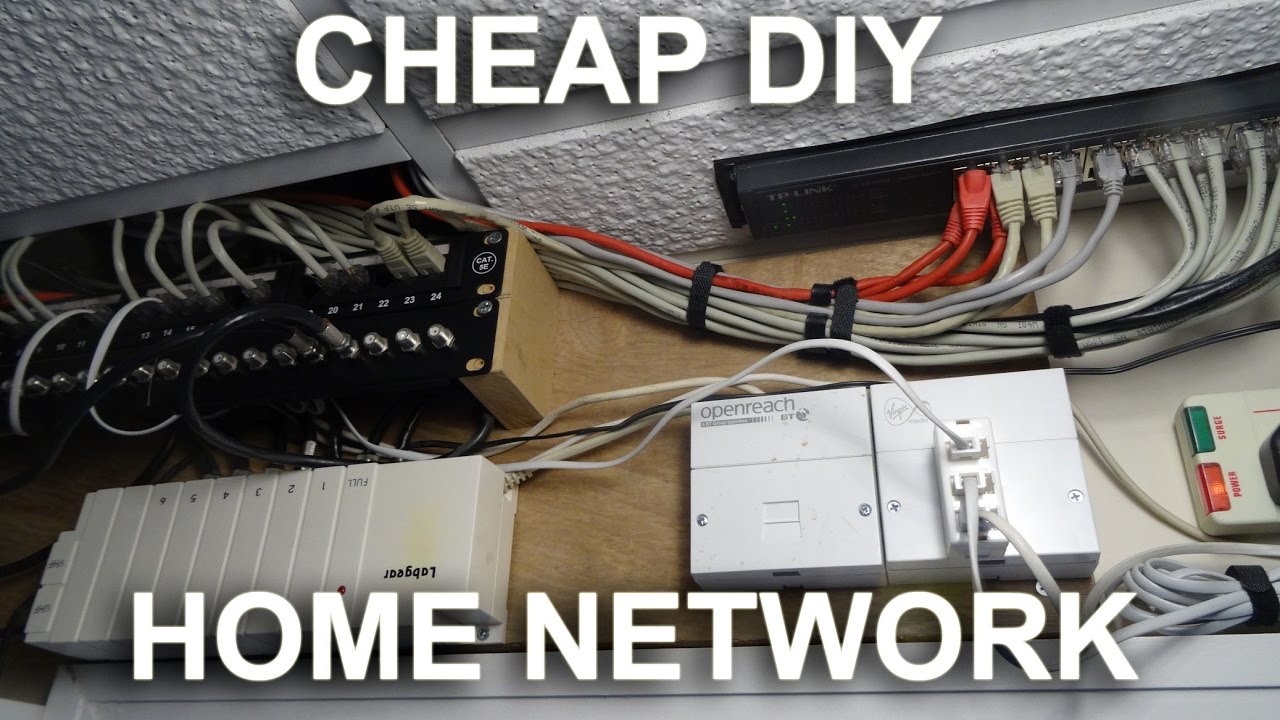 Home Network Setup Tour Youtube