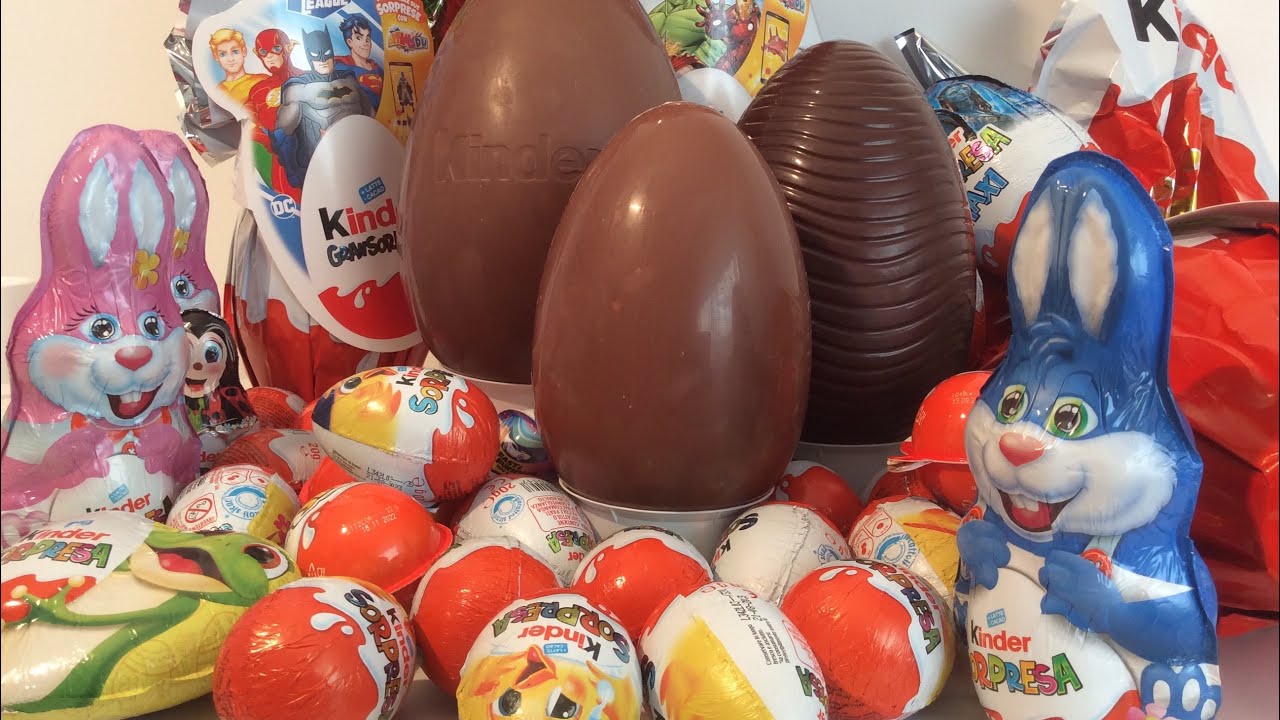 Easter Bunny Kinder Surprise Asmr Unboxing Youtube