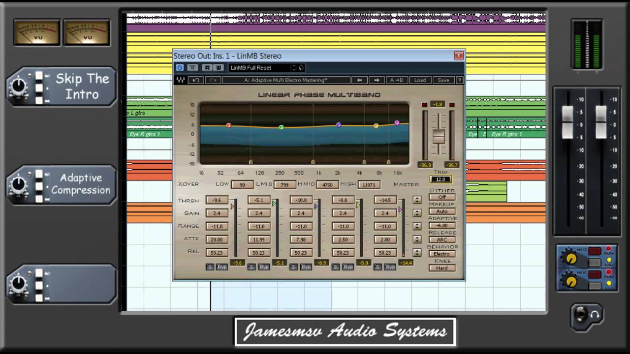 Using The Waves Linear Phase Multiband Compressor Linmb A