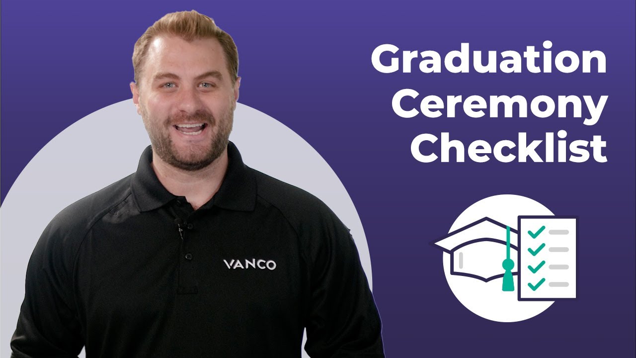 10 Step Graduation Ceremony Planning Checklist Youtube