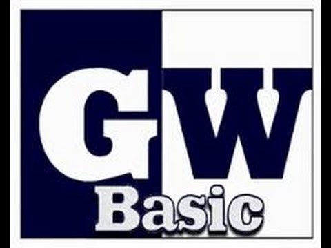 How To Download And Install Gw Basic Youtube