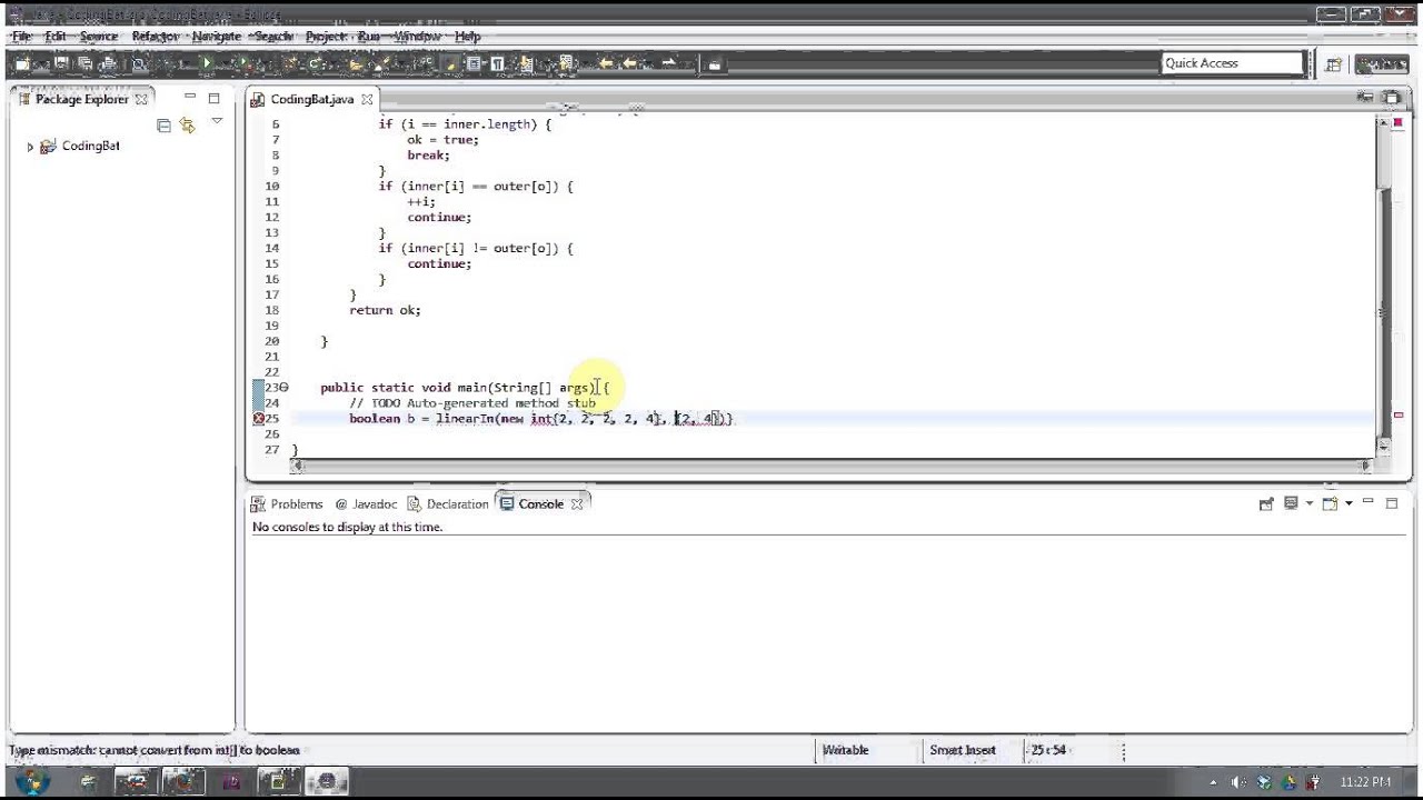 Let S Play Coding Bat Java Array 3 Youtube