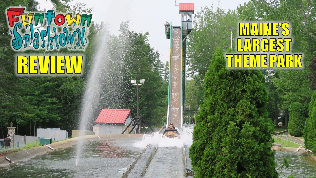 Funtown Splashtown U S A Review Maine S Largest Amusement Park Youtube