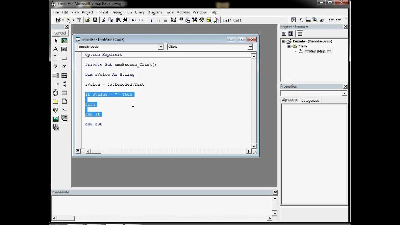 Vb6 Tutorial 008 If Then Else Logic Youtube
