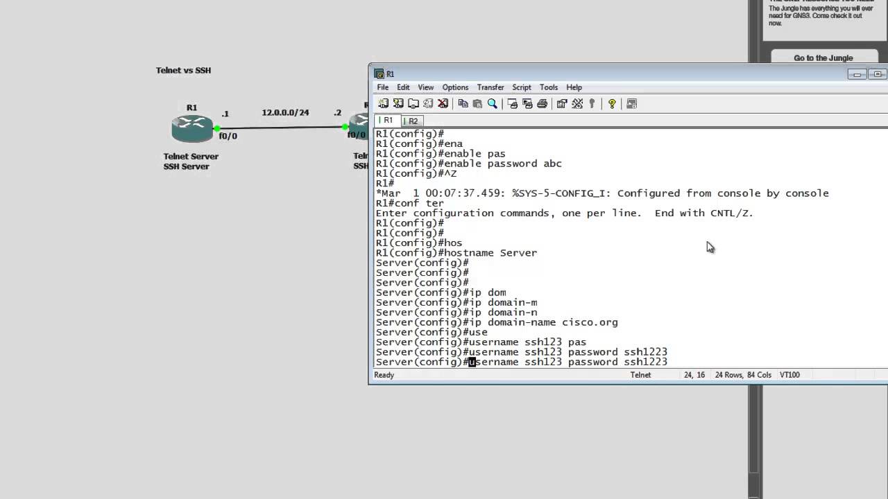 Telnet And Ssh Youtube