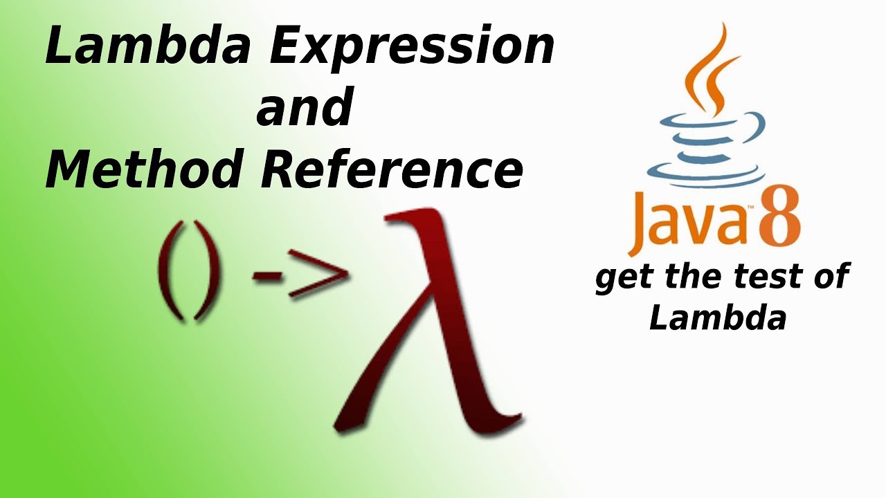 Java8 Lambda Method References I Lambda Expression Example Youtube