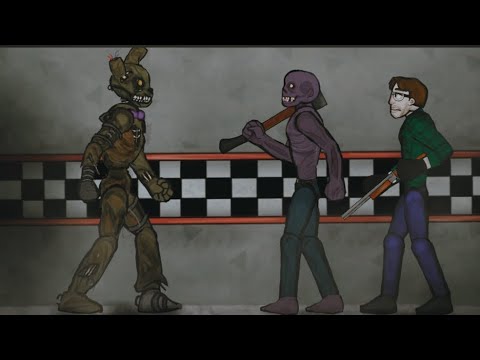Springtrap William Afton Vs Michael Afton And Henry Emily ат2