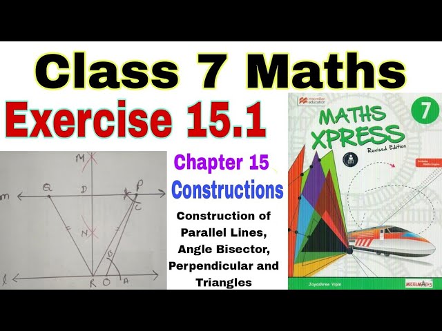 Constructions Worksheet For Grade 7