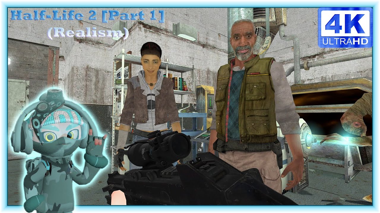 Half Life 2 Part 1 Gmod 4k 60fps Youtube