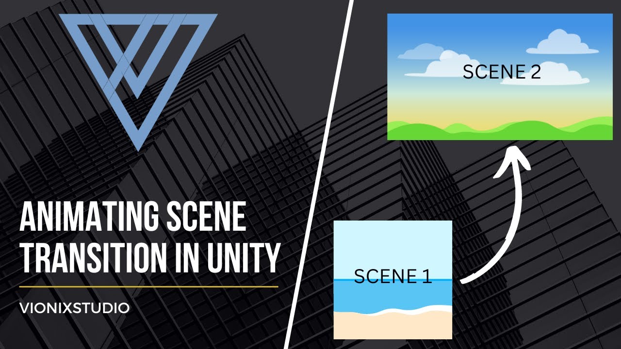 Make Cool Scene Transition In Unity Youtube