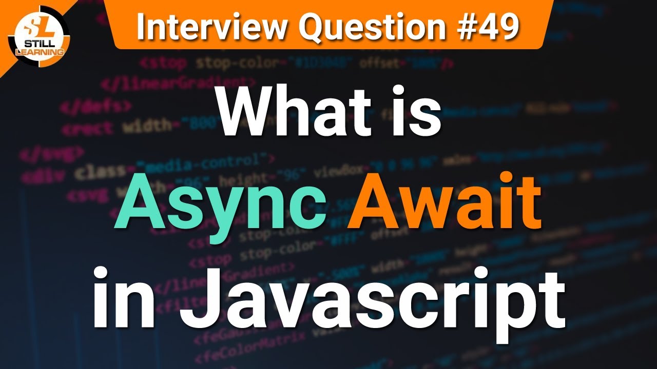 What Is Async Await In Javascript Javascript Tutorials In Hindi