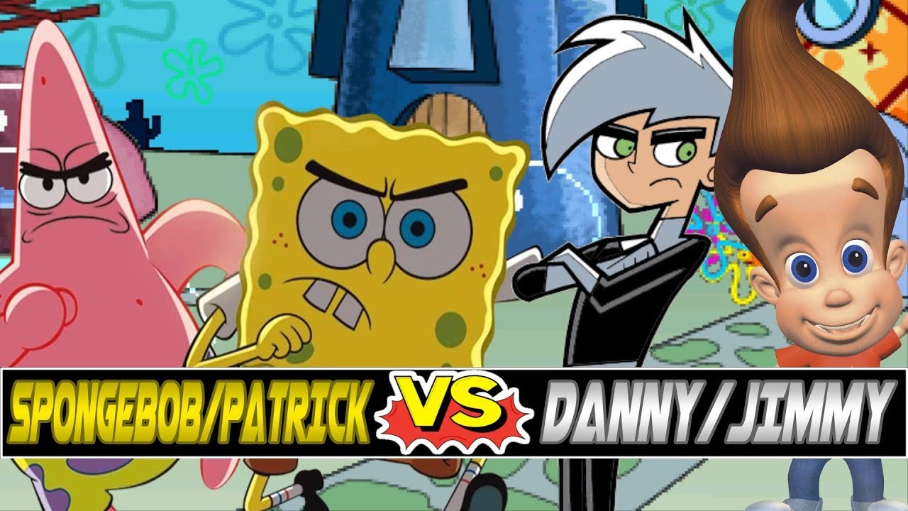 M U G E N Battles Spongebob Patrick Star Vs Danny Phantom Jimmy