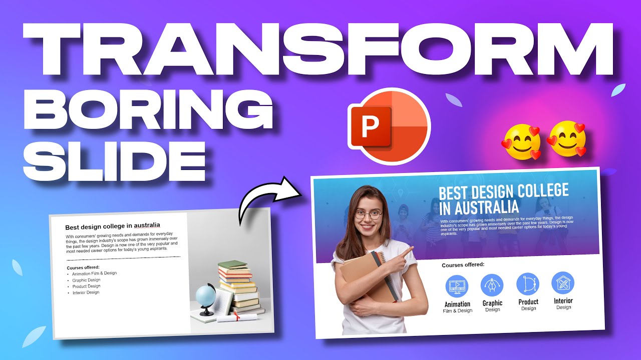 Transform A Boring Looking Powerpoint Slide Into A Beautiful One рџ ї