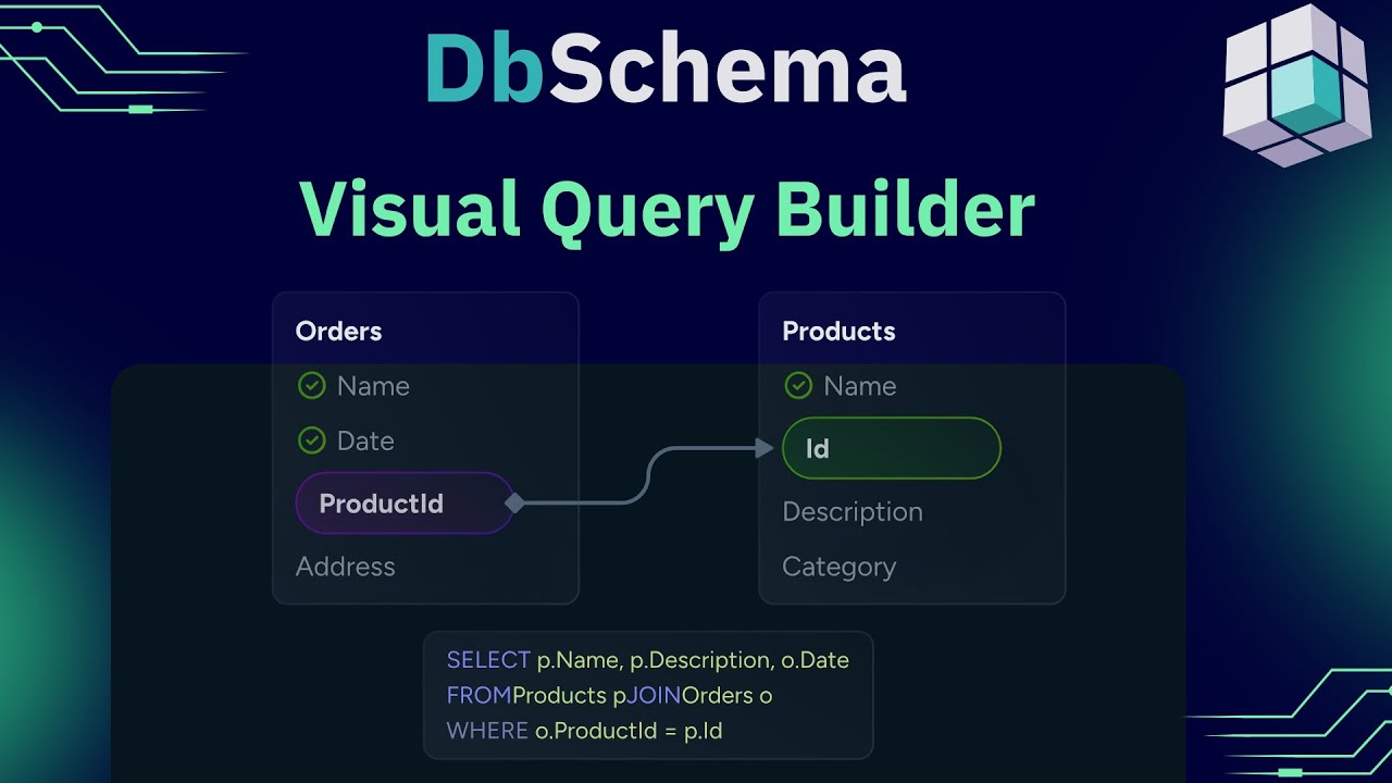 Visual Sql Query Builder For Databases Youtube