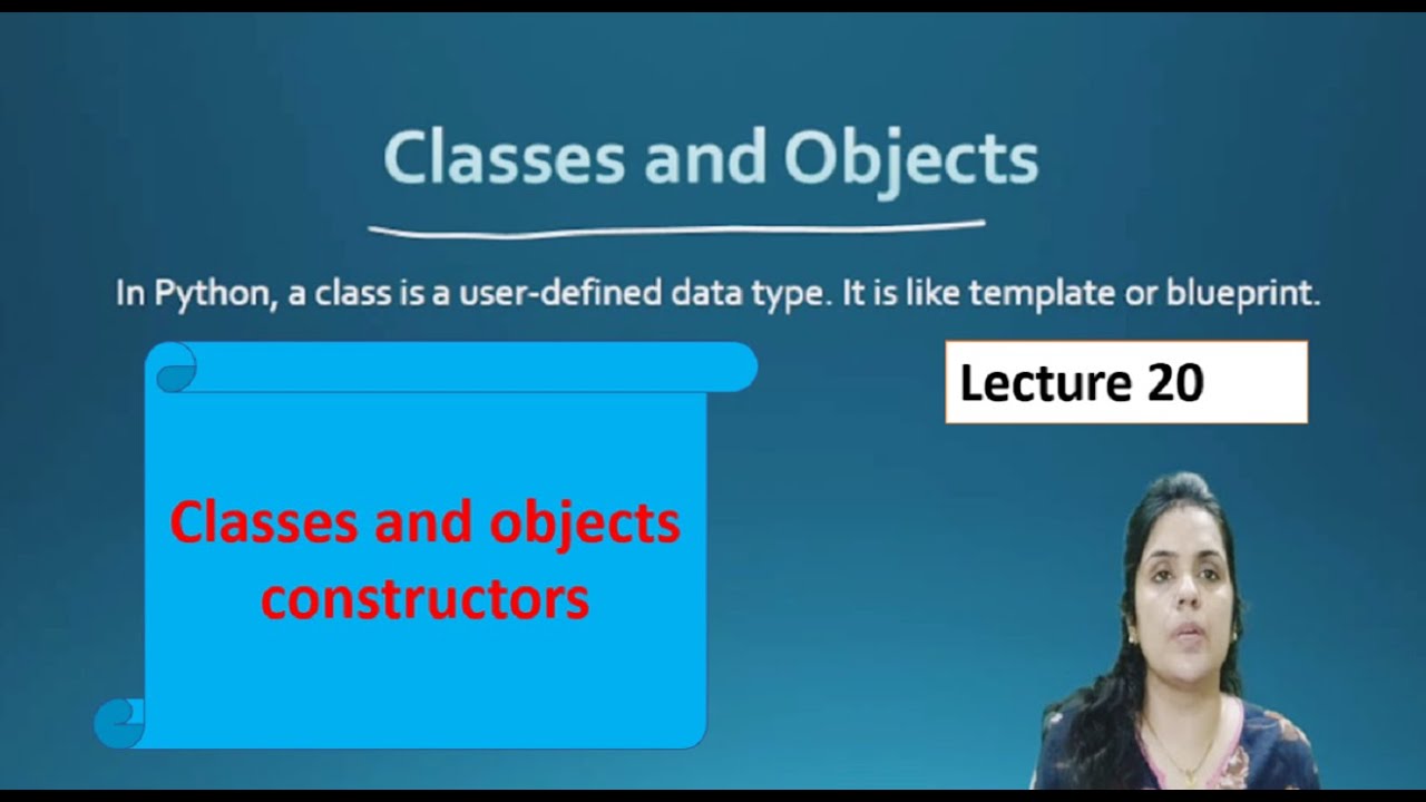 Classes And Objects In Python Youtube