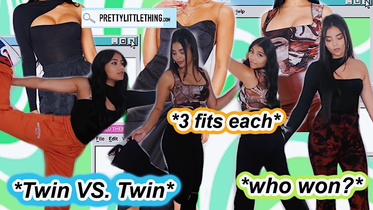 Who Wore It Better Twin Vs Twin Prettylittlething Youtube