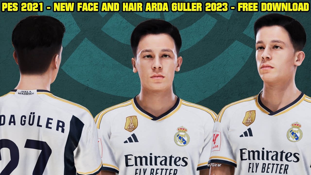 Pes 2021 New Face And Hair Arda Güller 2023 4k Youtube