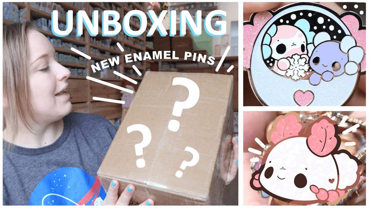 Unboxing New Enamel Pins Youtube