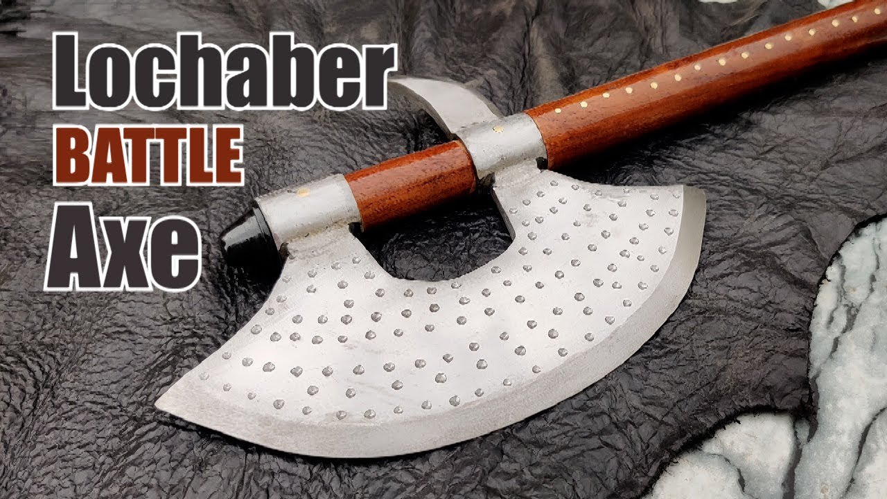 Ancient Weapon Lochaber Axe Used In 16th Century Battle Making Youtube