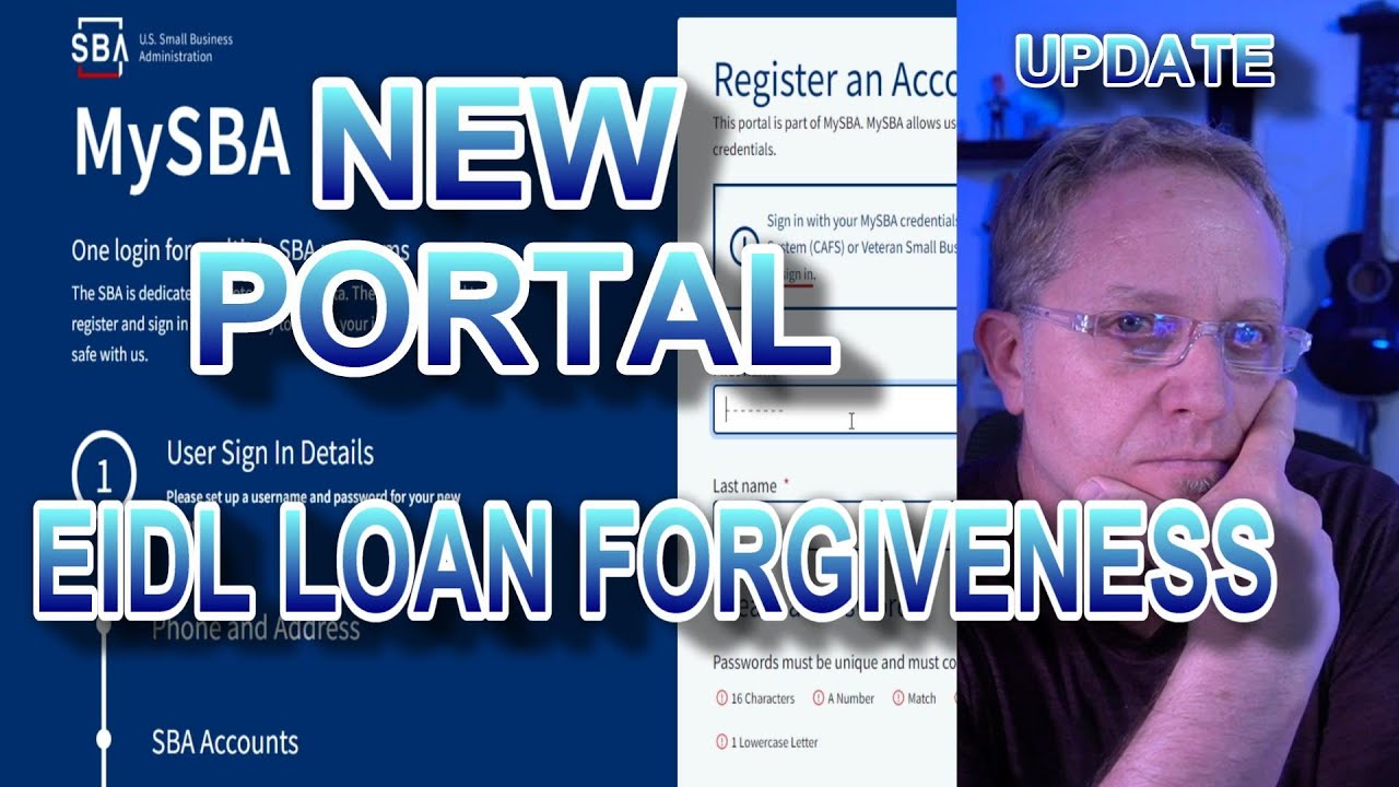 New Sba Portal And Eidl Forgiveness Moving Forward Update 2023 Small