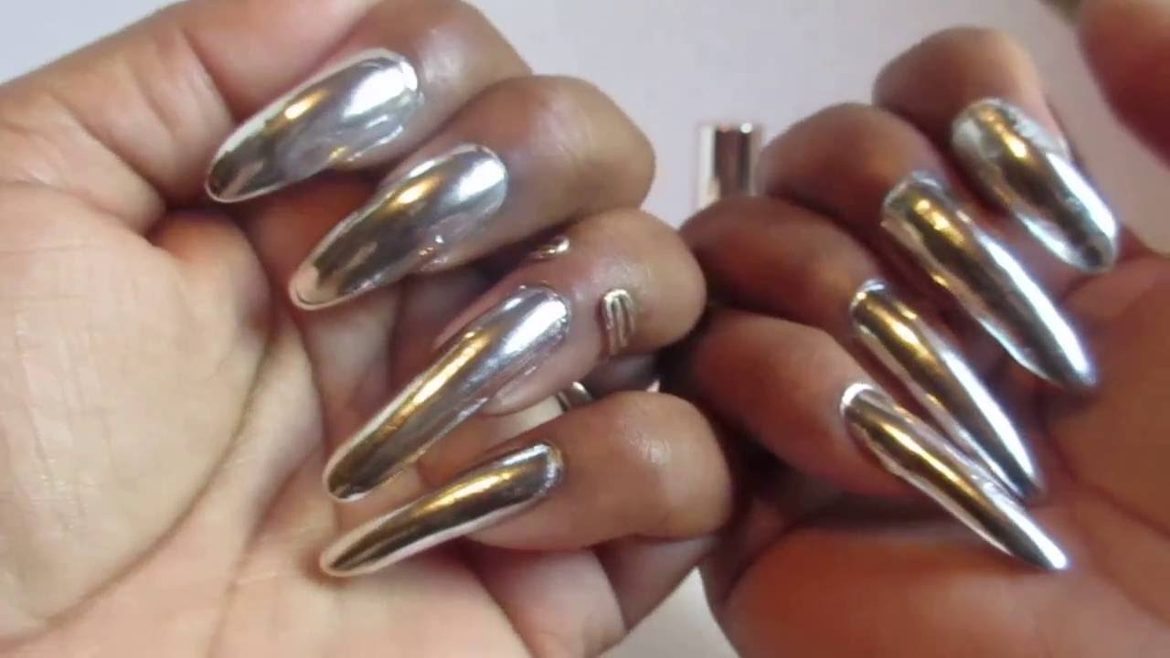 Manicure Sunday 28 Mirror Nails Born Pretty Nail Polish Youtube