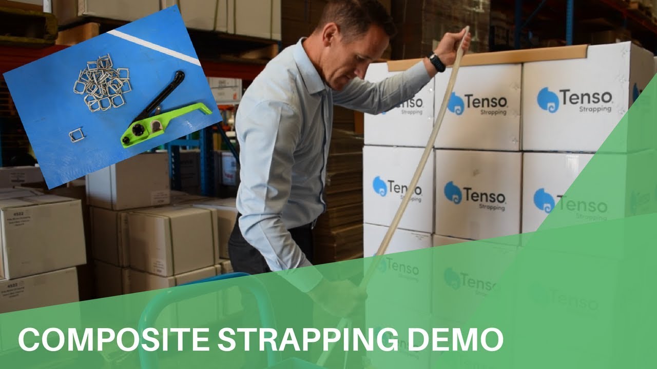 How To Apply Composite Strapping Strapping Demonstration Youtube