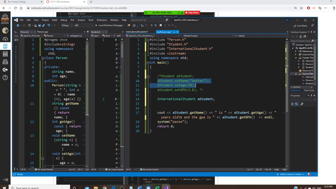 C Programming Multi Level Inheritance Youtube