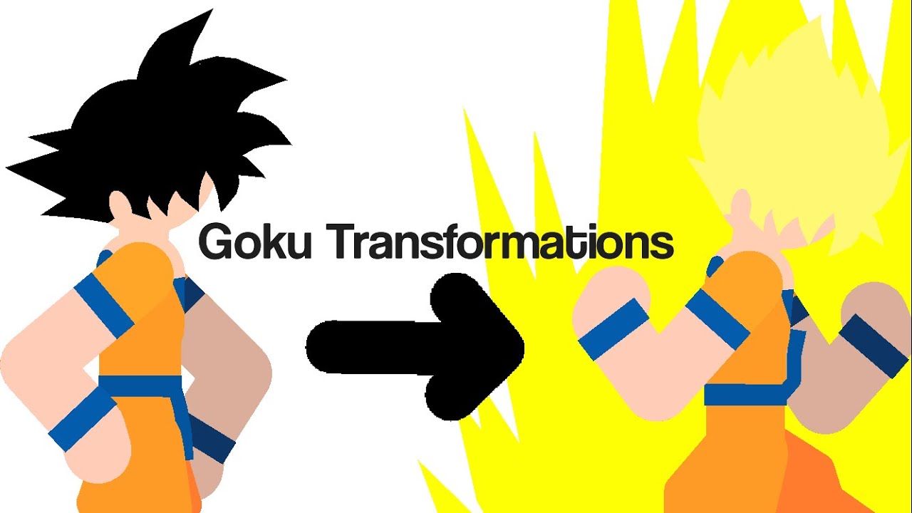 Goku Transformations Test Video Youtube