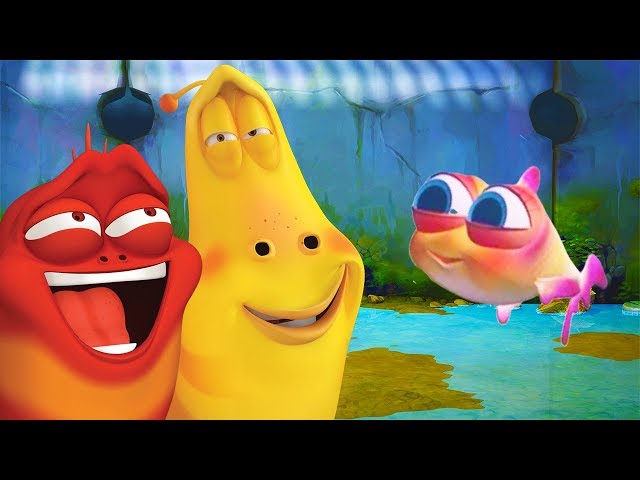 Larva Helping The Fish Cartoons For Children Larva Official