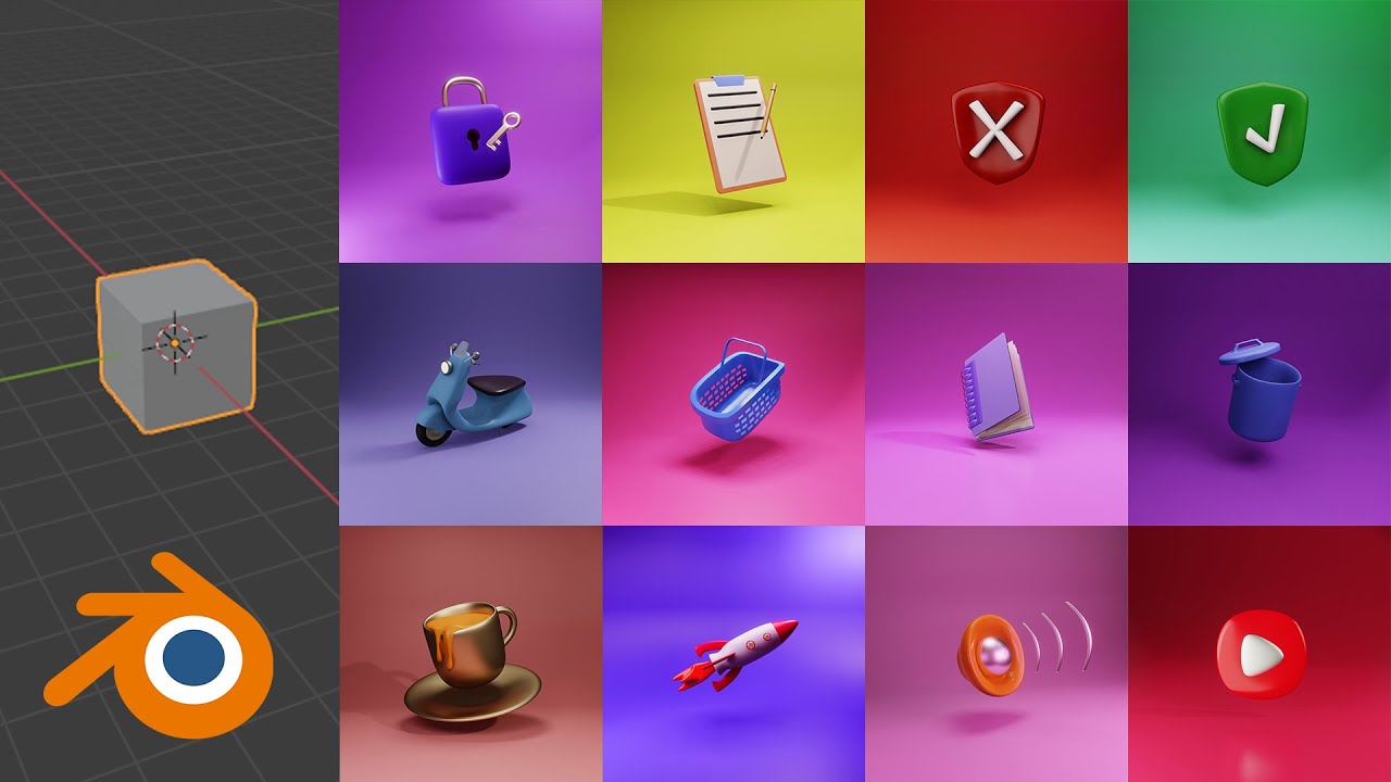 Blender 3d Modeling Timelapse Youtube