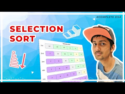 Selection Sort Algorithm Theory Code Youtube