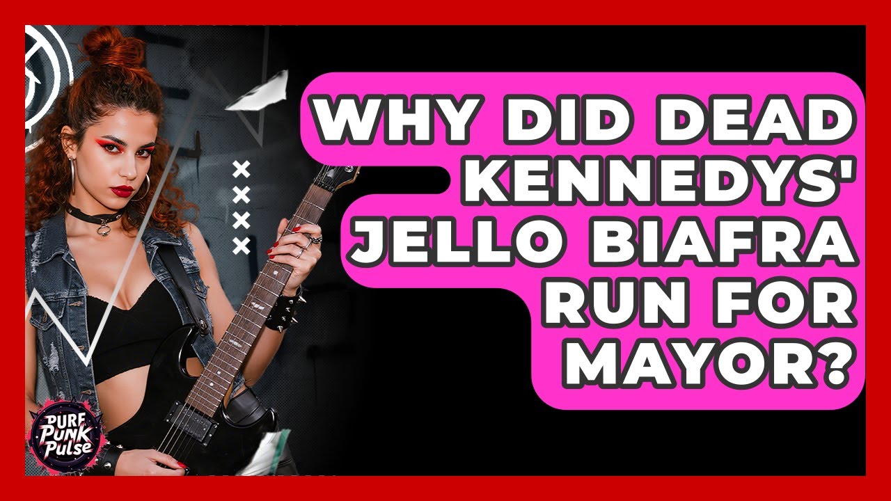 Why Did Dead Kennedys Jello Biafra Run For Mayor Pure Punk Pulse