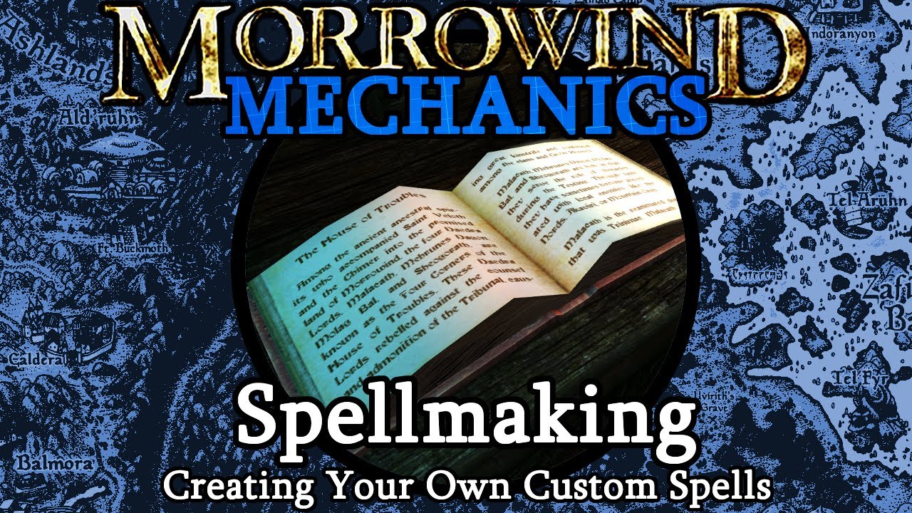 Spellmaking Morrowind Mechanics Youtube
