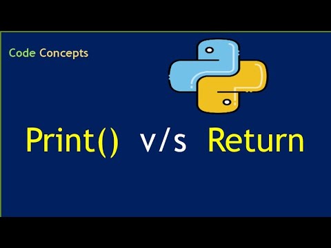 Print Vs Return In Python Function Difference Between Return And