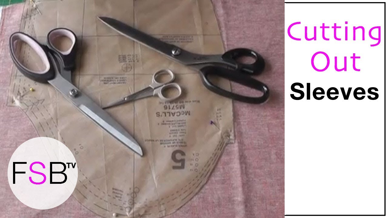 Cutting Out Sleeves Youtube