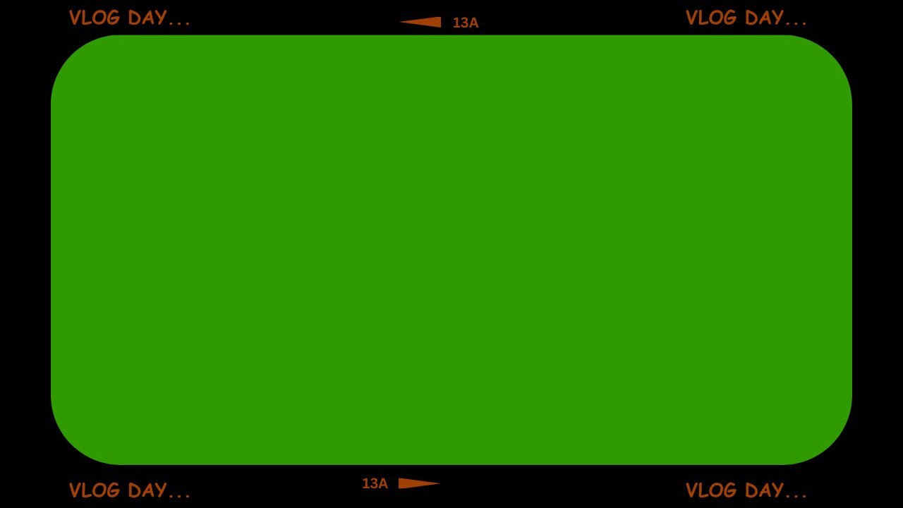 Green Screen Overlay For Youtube Vlog Youtube