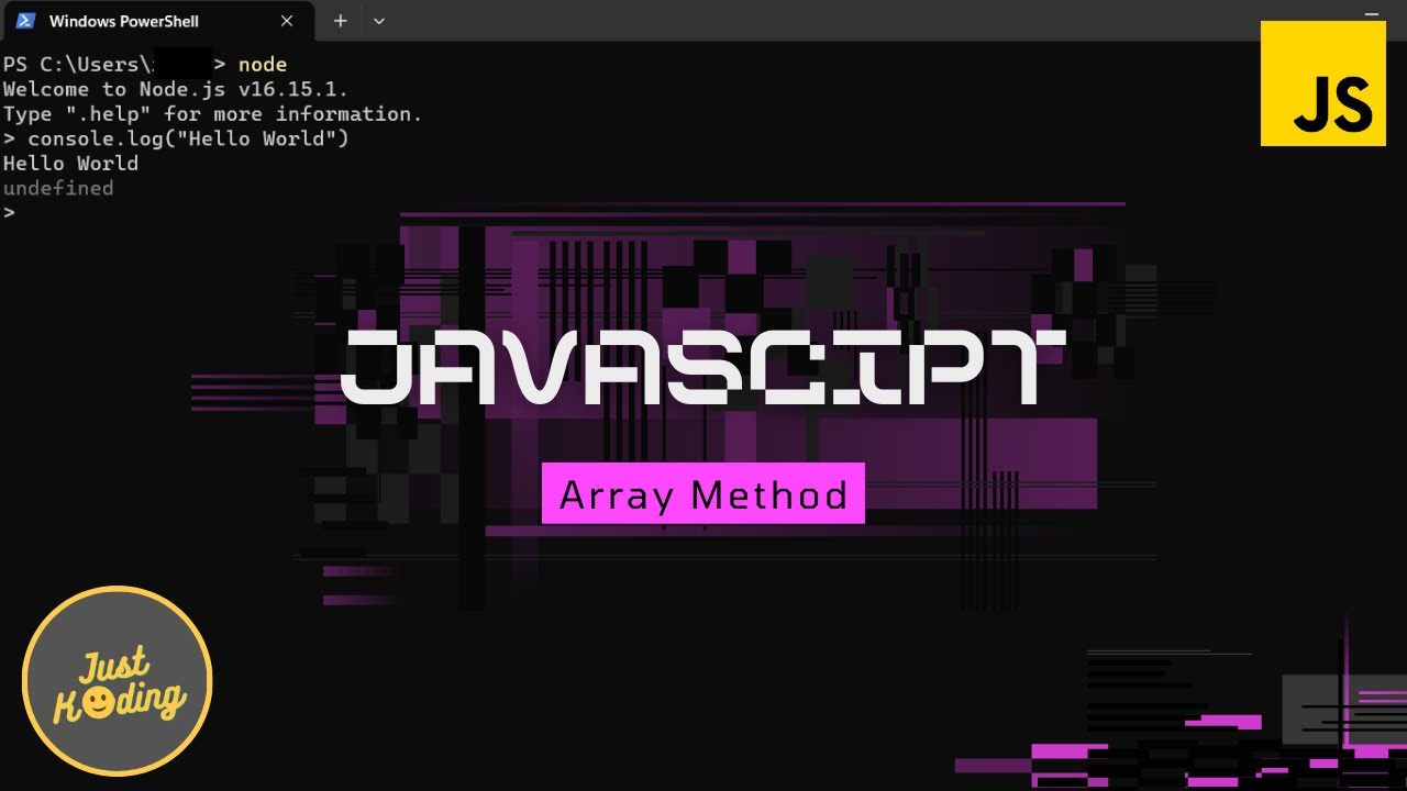 Tutorial Javascript 14 Array Method Youtube