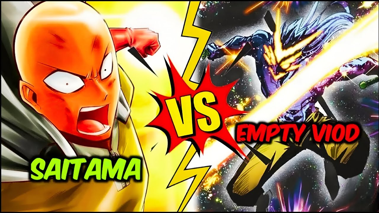 Saitama Vs Empty Void One Punch Man Chapter 209 Anime Onepunchman